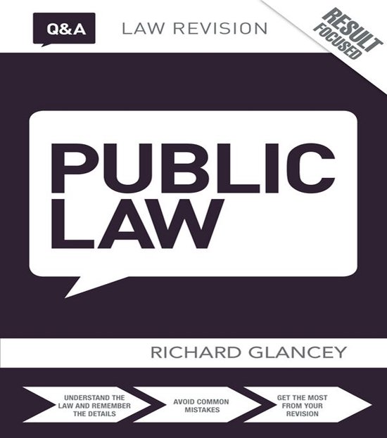 Questions and Answers - Q&A Public Law (ebook), Richard Glancey ...