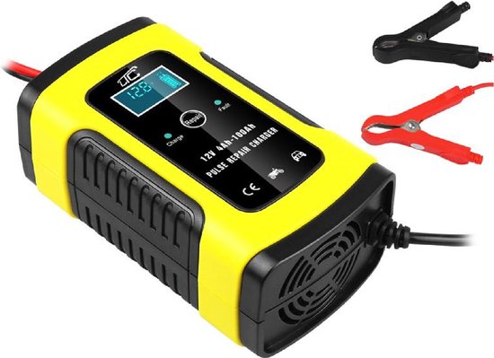 LTC - Auto batterijlader Druppellader - 12V 6A Batterijen Lcd-scherm ...
