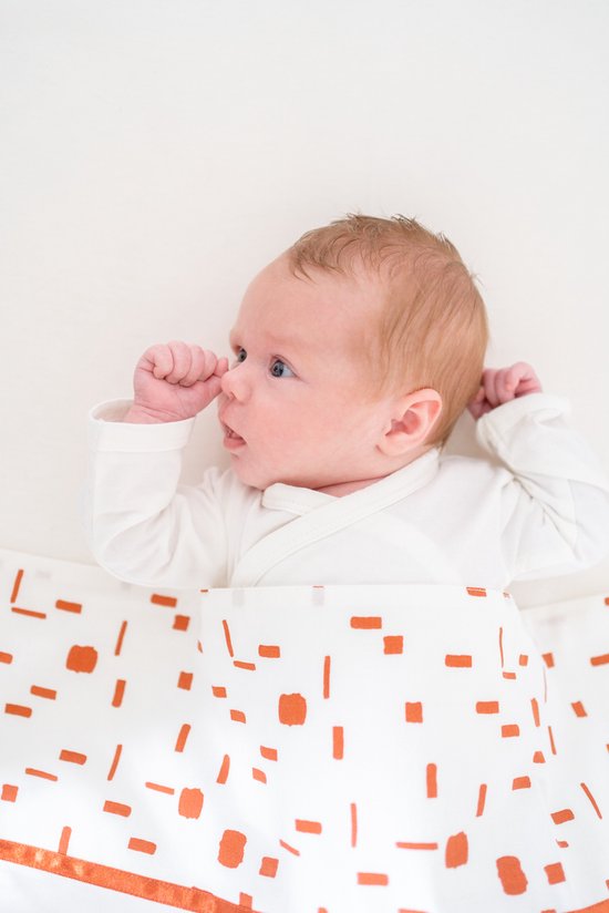 Briljant Baby Laken met Bies voor Wieg 75 x 100 - Art - Picante | bol.com