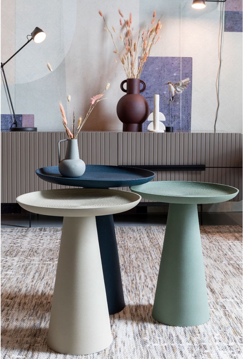 Nesthaus Bijzettafel Ø 34,5 cm Stijn Groen | bol.com