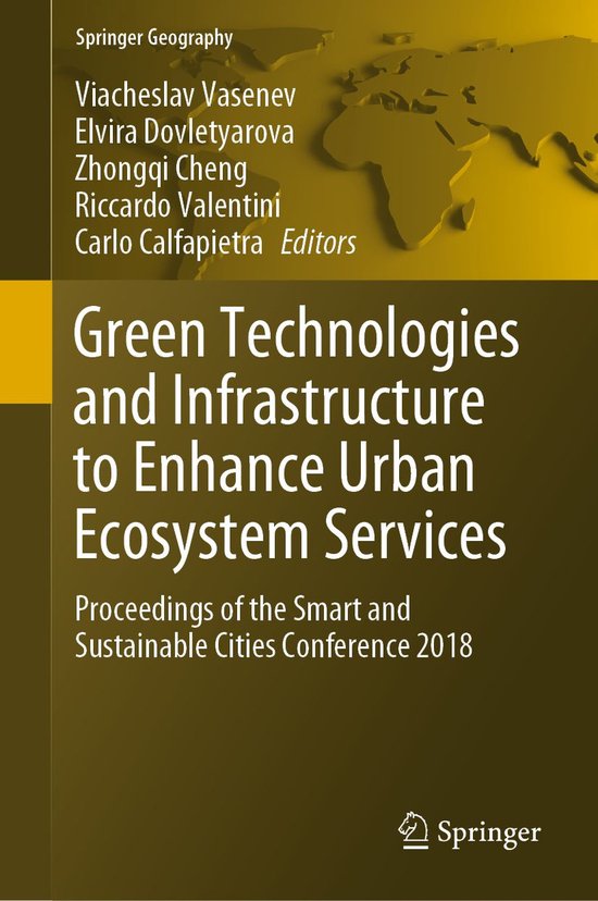 Springer Geography - Green Technologies and Infrastructure to Enhance ...