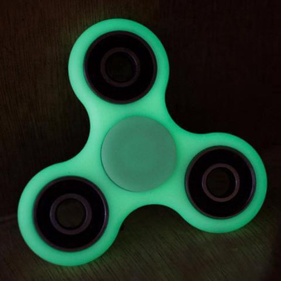 Glow in the dark fidget hand spinners! | bol.com