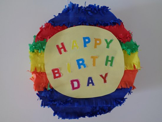 Mini Pinata Happy Birthday | bol.com