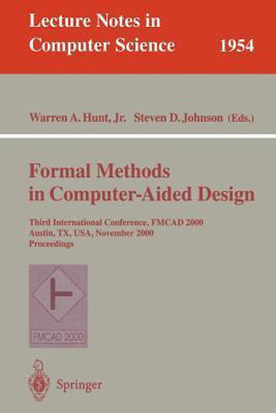 Formal Methods in Computer-Aided Design | 9783540412199 | W. A. Hunt ...