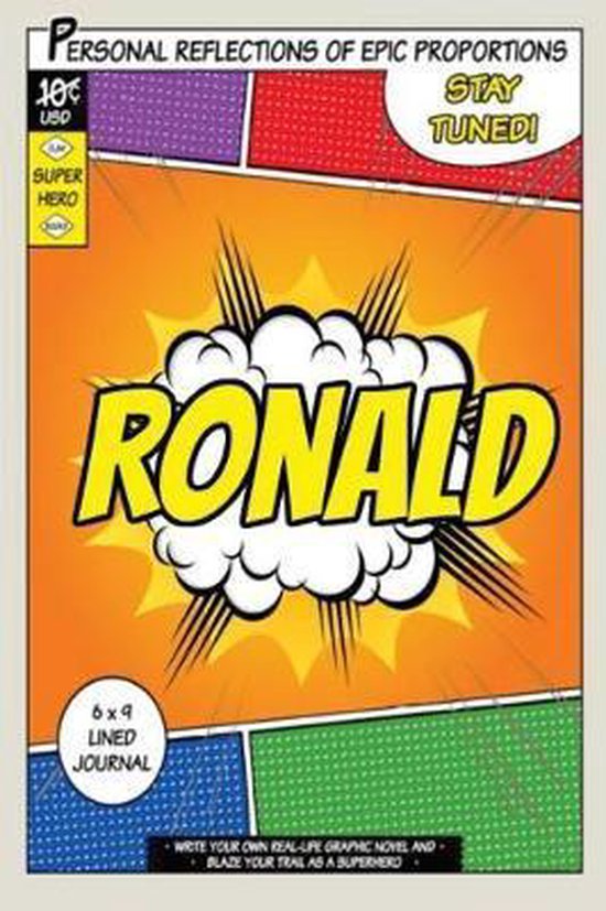 Superhero Ronald, One Jacked Monkey Publications | 9781545505632 ...