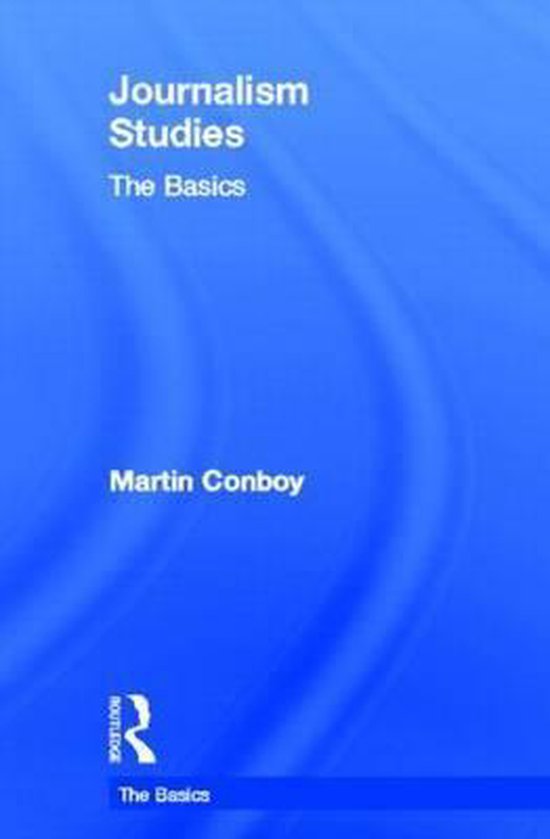 Journalism Studies | 9780415587938 | Martin Conboy | Boeken | bol