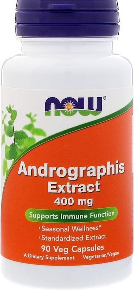 Andrographis Extract 400mg 90v-caps | bol.com