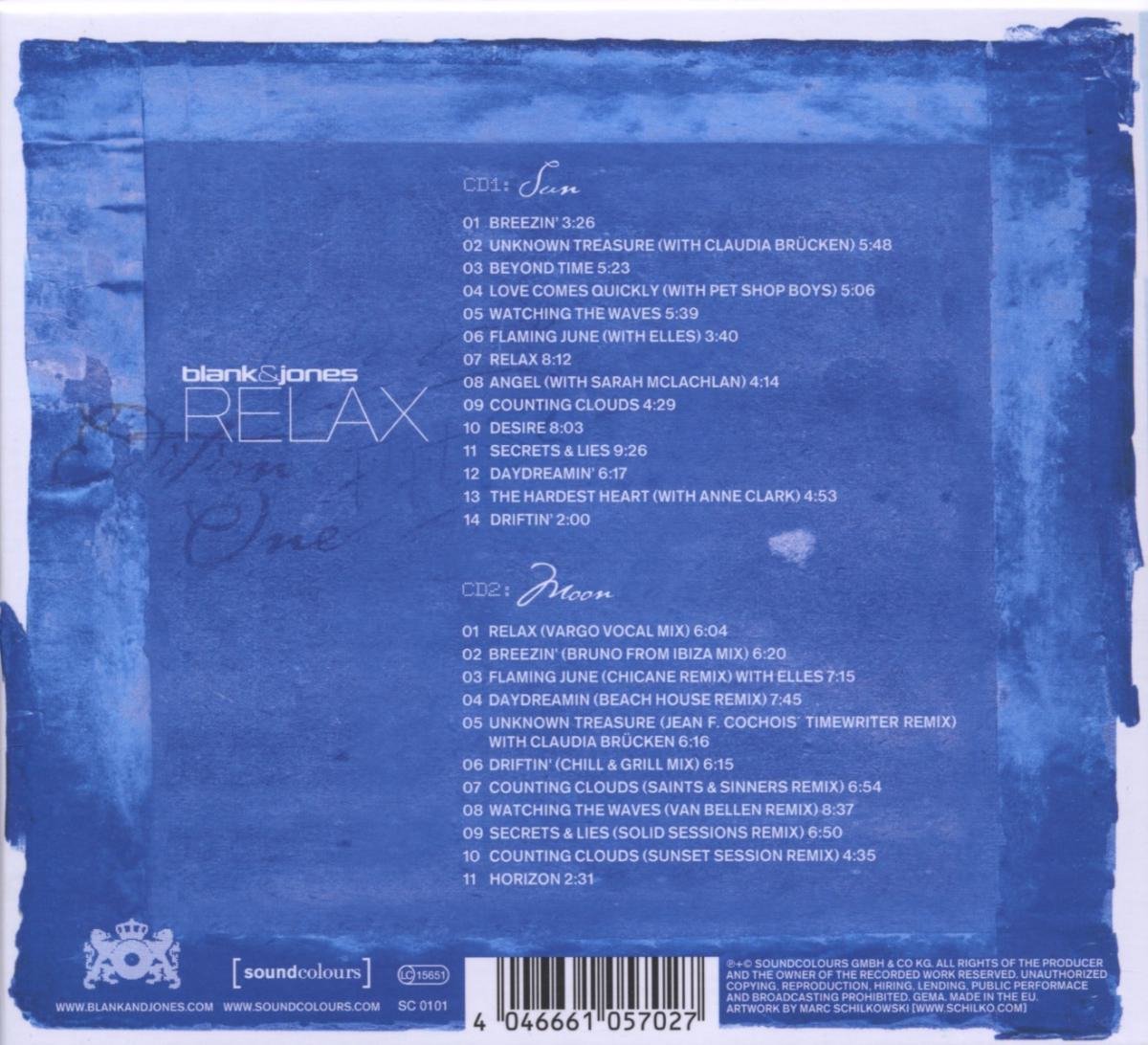 Relax Edition One, Blank & Jones | CD (album) | Muziek | bol.com