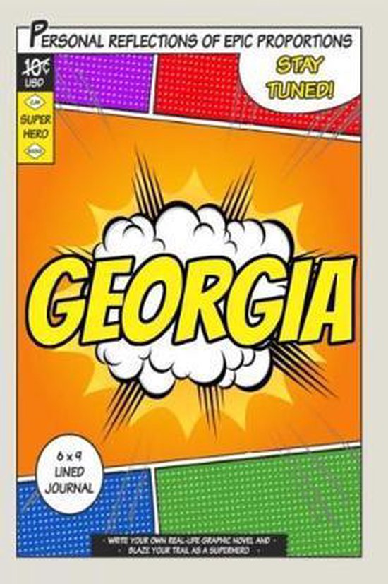Superhero Georgia, One Jacked Monkey Publications | 9781546389958 ...