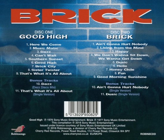Good High / Brick, Brick | Muziek | bol