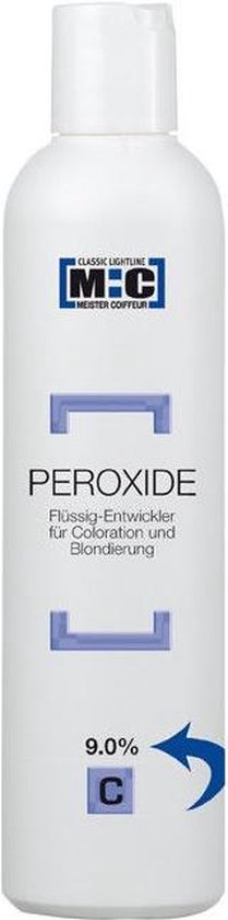 M:C Peroxide Vloeistof Universeel 9.0% 250ml | bol