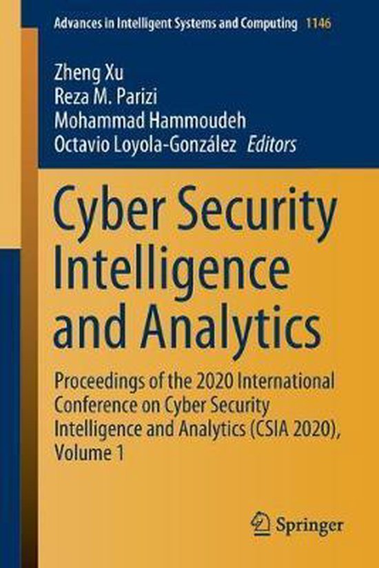 Cyber Security Intelligence and Analytics | 9783030433055 | Boeken | bol.com