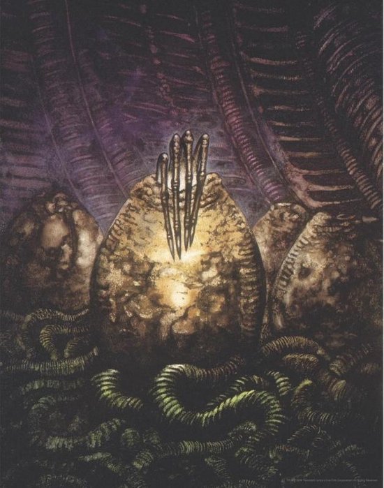ALIEN - Egg - Art Print Collector '36x28' | bol.com