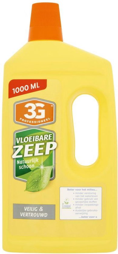 3G Professioneel Ecologisch Vloeibare Zeep 1 liter | bol.com