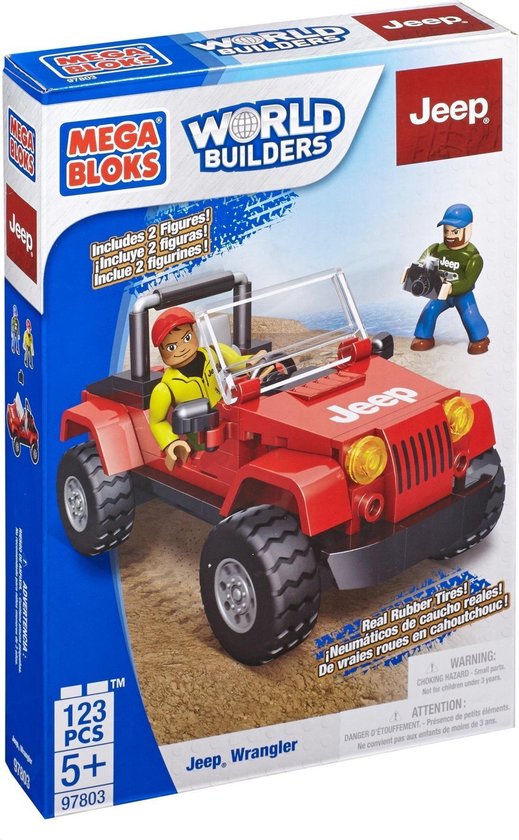 Mega Bloks Jeep Wrangler - Constructiespeelgoed | bol.com