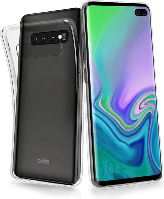 SBS Mobile Skinny Cover Galaxy S10+ Transparant | bol.com