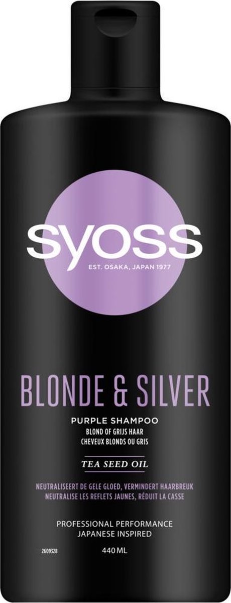Syoss Blonde and Silver Shampoo 440 ml | bol.com