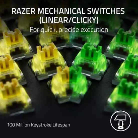 Razer BlackWidow V4 Pro - Mechanisch Gaming Toetsenbord - Green Switch ...