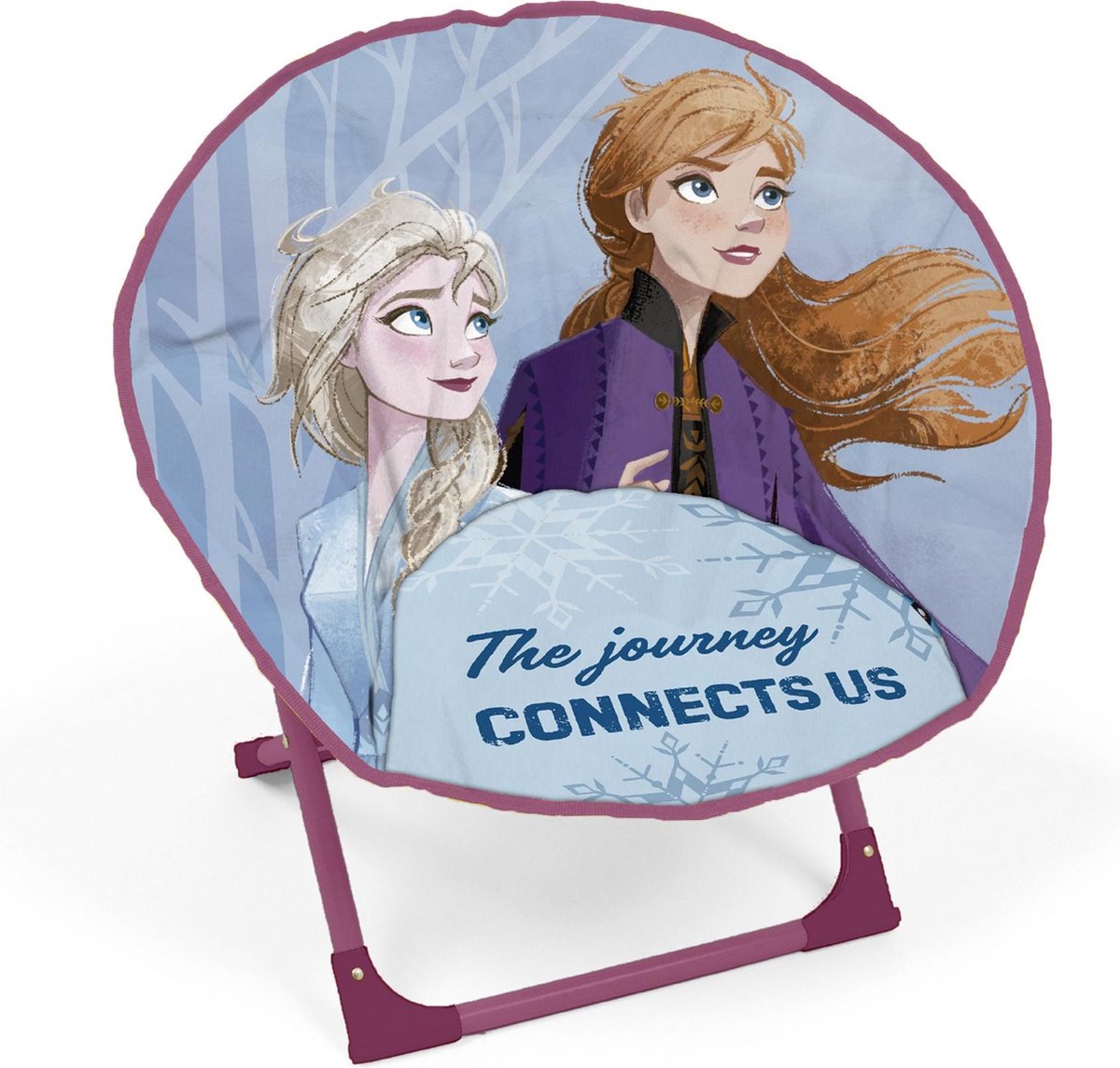 Disney Frozen 2 Kinderstoel 53 X 56 X 43 Cm Blauw/paars | bol.com