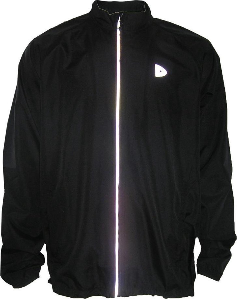 Donnay Hardloopjas - Running Jacket - Heren - Maat L - Zwart | bol.com