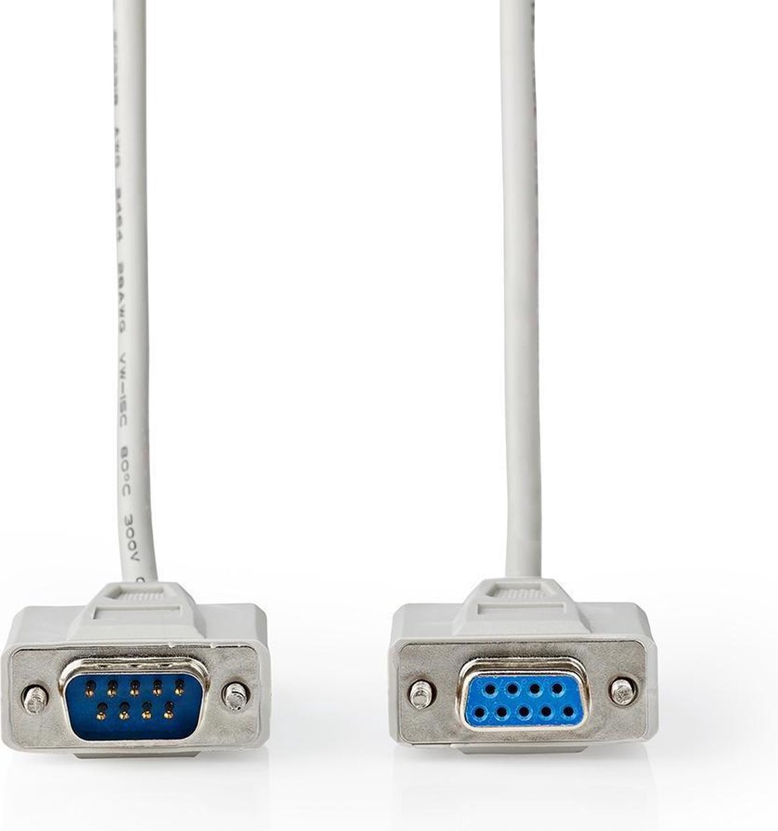 Seriële Kabel | D-SUB 9-Pins Male | D-SUB 9-Pins Female | Vernikkeld ...