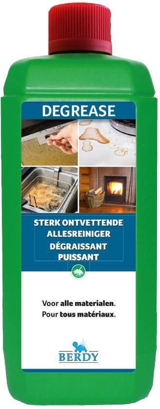 Degrease - Sterke Universele Vetverwijderaar/Ontvetter - Berdy - 1 L | bol