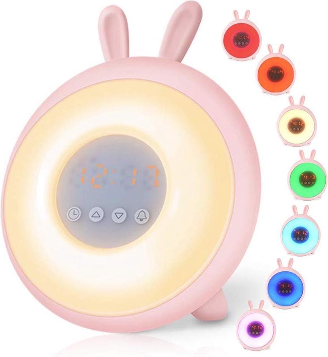 FettleLife Digitale Wekker - Slaaptrainer Kinderen en Kinderwekker ...