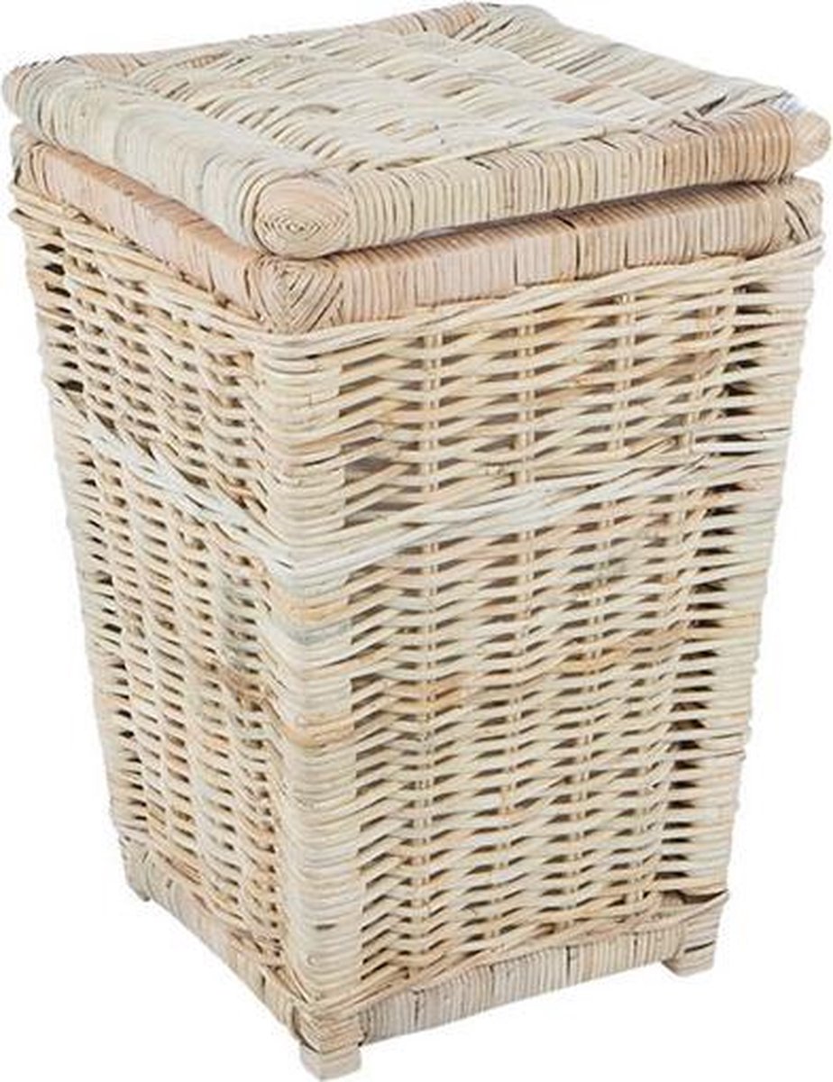 Rotan Wasmand Naturel - 40x40xH60 cm | bol.com
