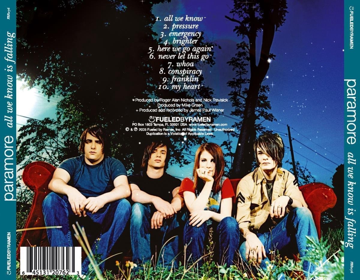 All We Know Is Falling, Paramore | CD (album) | Muziek | bol.com
