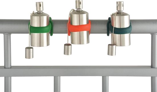 Balkon olielamp rvs 3 stuks | bol