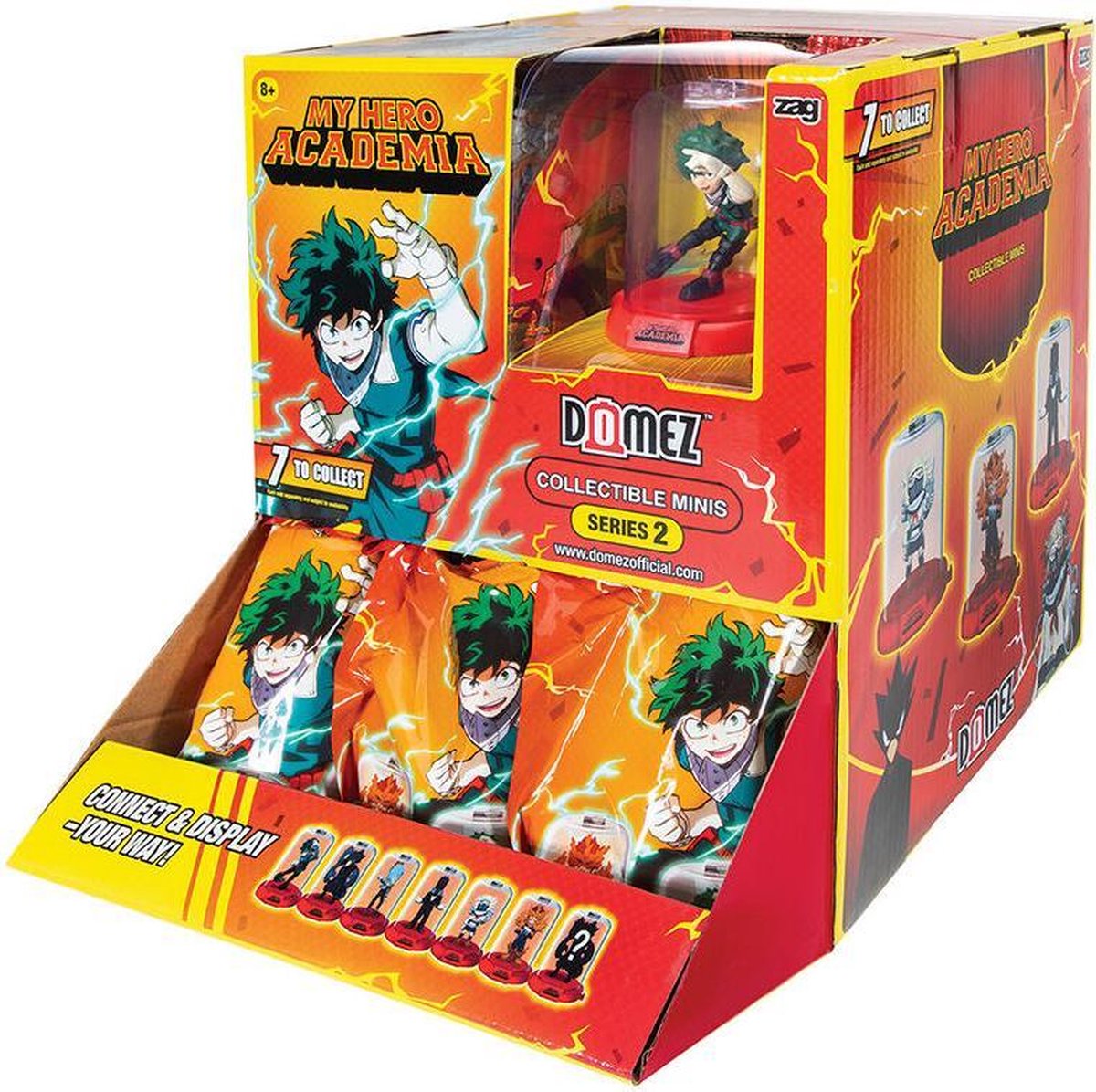My Hero Academia Anime 1x Capsule Figuur 6cm - Domez Series 2 | bol.com