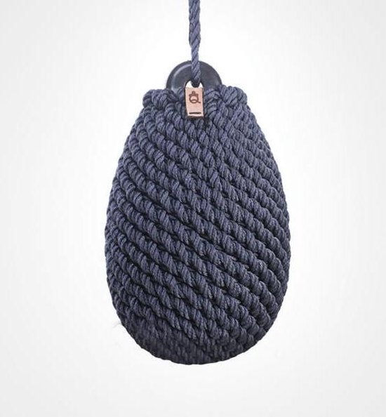 Nautiqo Touw fender Dumpy - Blauw - maat L - Touw stootwil met 1 oog ...