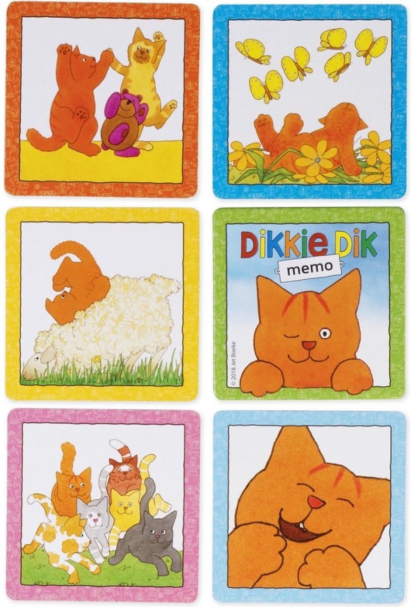 Dikkie Dik memo - spel - educatief spel | Games | bol.com