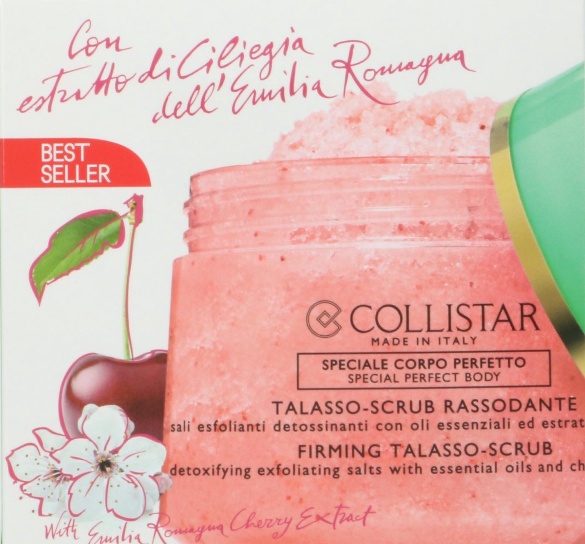 Collistar Firming Talasso Scrub With Essential Oils And Cherry Extract ...