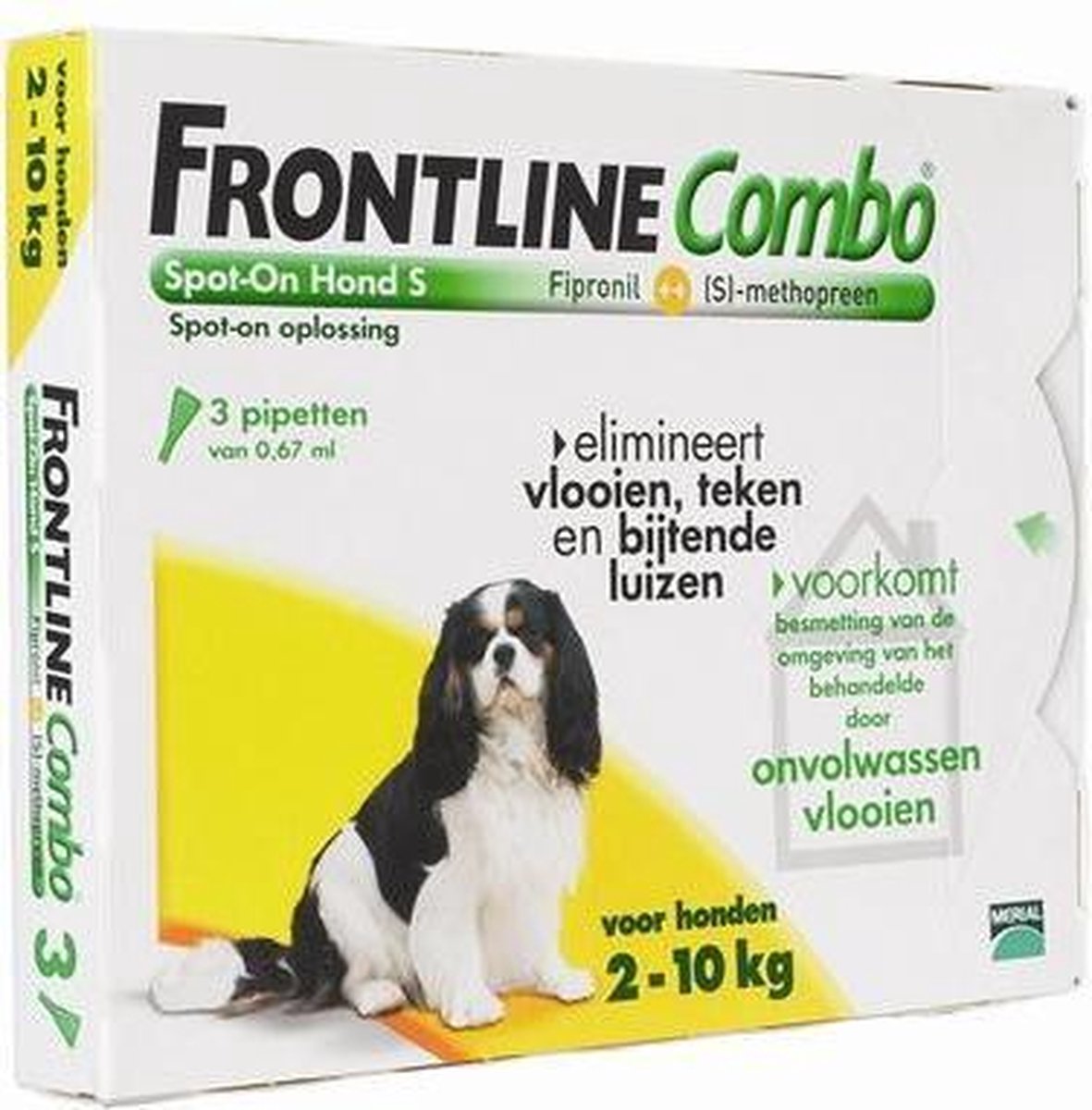 Frontline Combo - M: van 10 tot 20 kg - Anti vlooienmiddel en ...