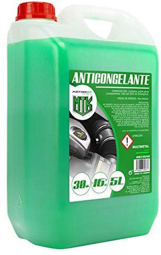 Antivries Motorkit -16º 30% Groen (5 L) | bol