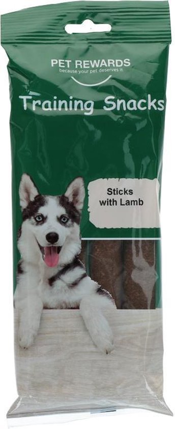 Pet Rewards Reward Sticks Lam – Hondensnoepjes – Trainingssnacks ...