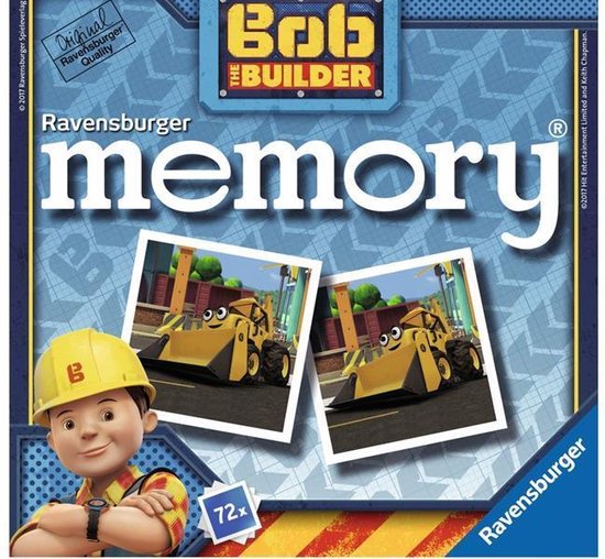 Ravensburger Bob de bouwer memory | Games | bol.com