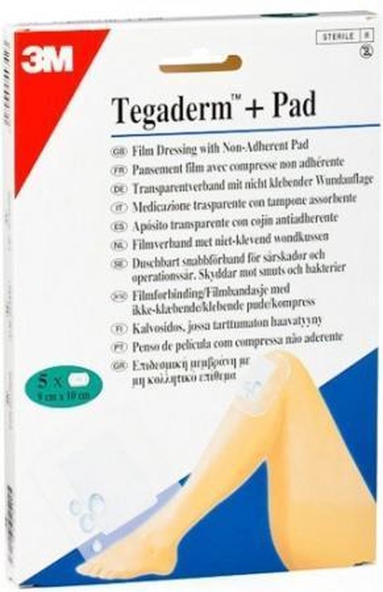 Tegaderm Pad 9x10 Cm 5 Apositos | bol