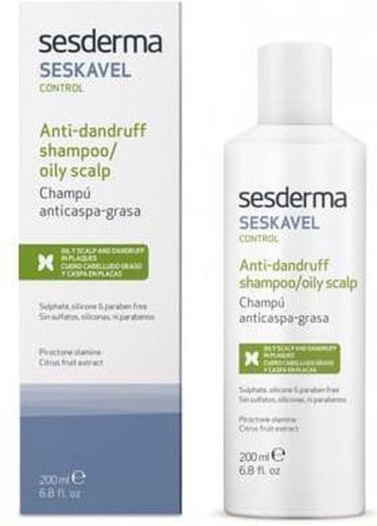 Sesderma Seskavel Control Anti dandruff And Grease Shampoo 200ml | bol.com