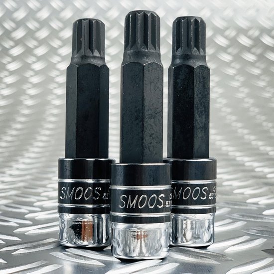 Smoos® Losse meertand Triple square dop M16 met 1/2 opname - 3 stuks ...