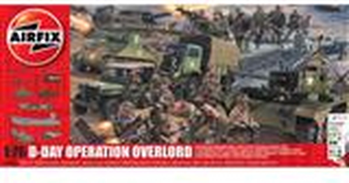 Airfix - D-day 75th Anni. Operation Overlord Gift Set (6/19) * | bol.com