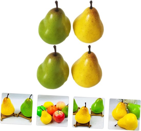 Nep Peren Ornament - Kunstfruit Decoratie - Huis Decoratie ...