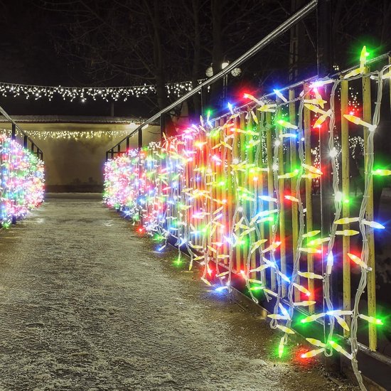 Lange LED Lichtketting met 800 Lampjes voor Buiten en Binnen - 100 ...