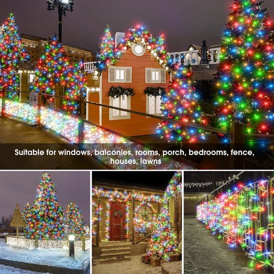 Lange LED Lichtketting met 800 Lampjes voor Buiten en Binnen - 100 ...