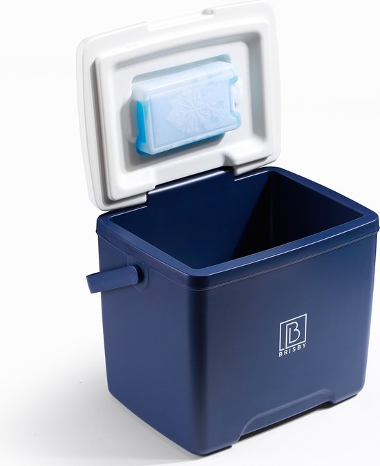 Brisby Koelbox - Frigobox - 13L - Blauw - Tot maximaal 40 uur isolatie ...