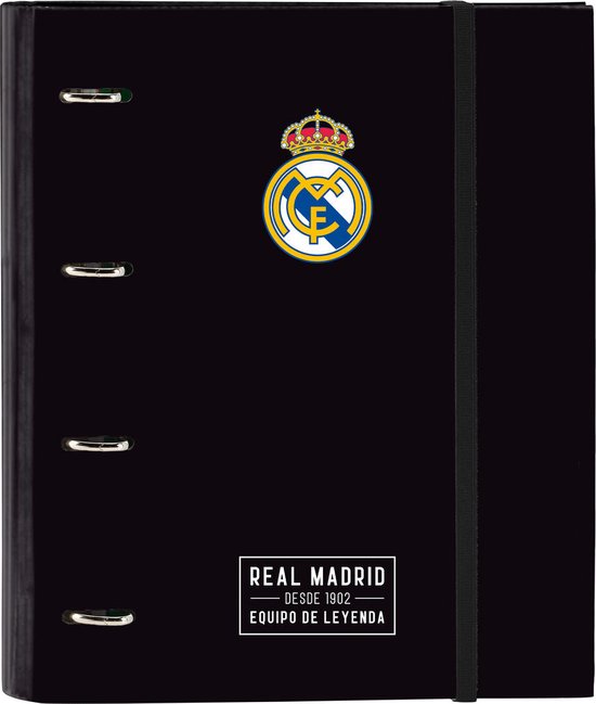 Ringmap Real Madrid C.F. Corporativa Zwart (27 x 32 x 3.5 cm) | bol