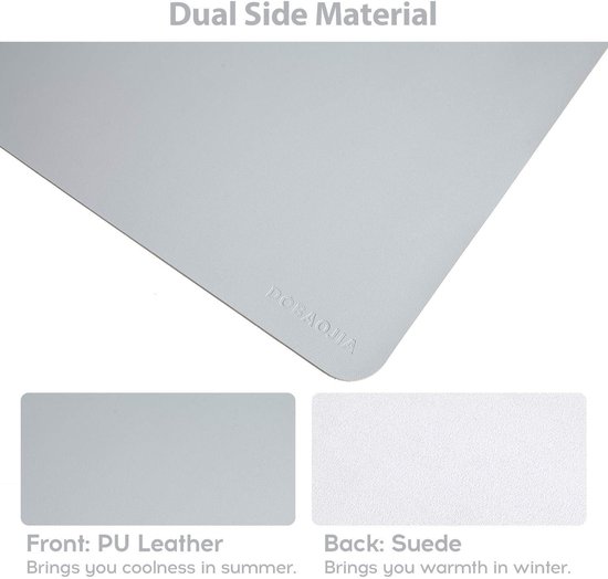 Uitgebreide muismat, grote muismat, XXL, bureaumat, bureauonderlegger ...