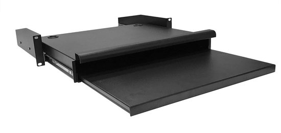 Keyboard and mouse shelf for 19-inch server racks - 2U | bol
