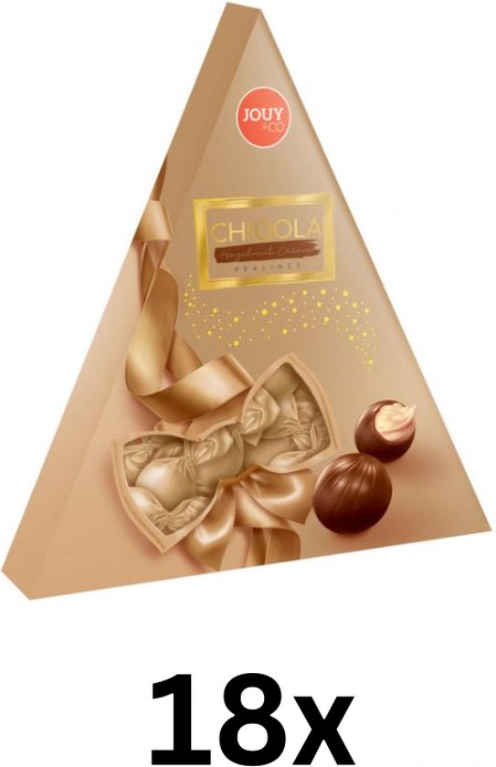JouyCo Chiqola Triangle - Hazelnut - 18x 110gr | bol